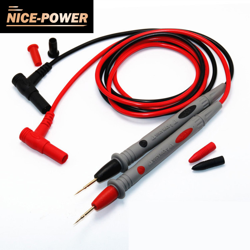 1Pair Universal Digital 1000V 10A 20A Thin Tip Needle Multimeter Multi ...