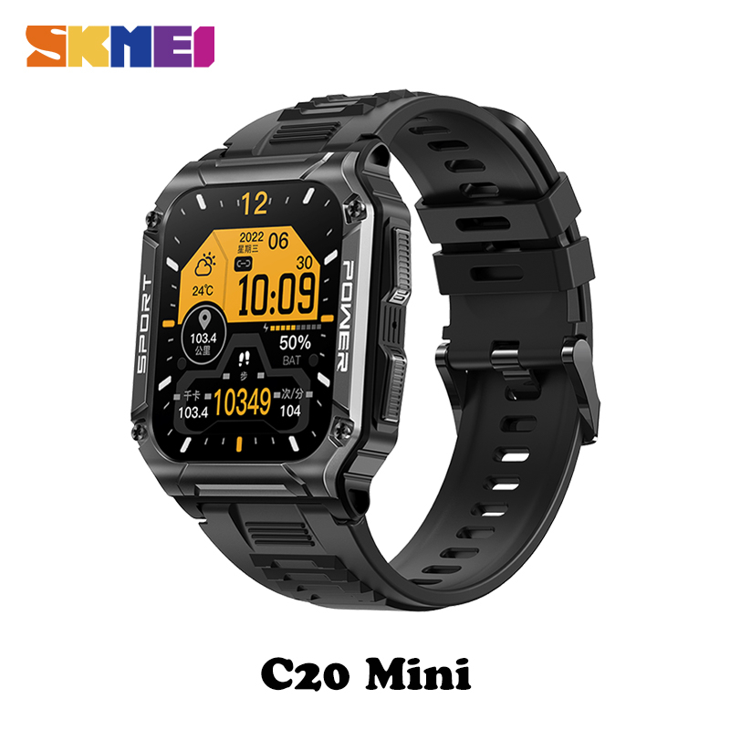 SKMEI Smart Watches 5ATM Waterproof Bluetooth Phone Call Smartwatch ...