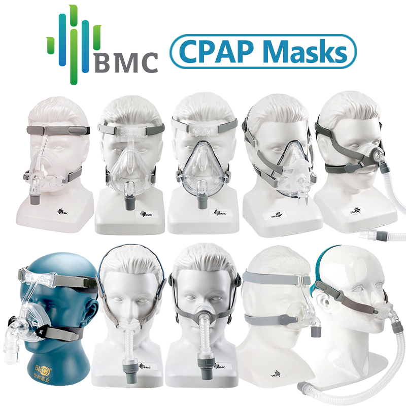 BMC Nasal and Full Face CPAP Mask Auto CPAP BiPAP Accessories With ...