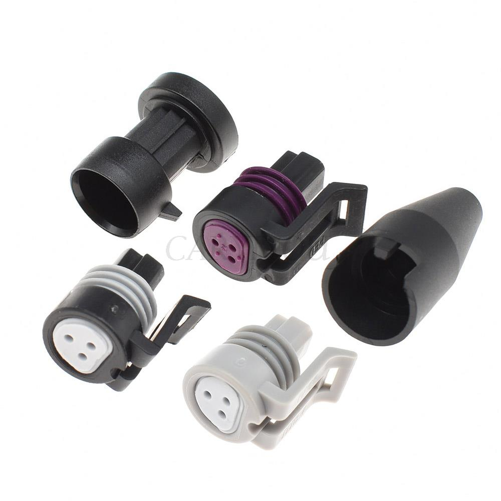 1 Set 3 Pin Male Female Car Waterproof Automotive Oil Fuel Pressure ...