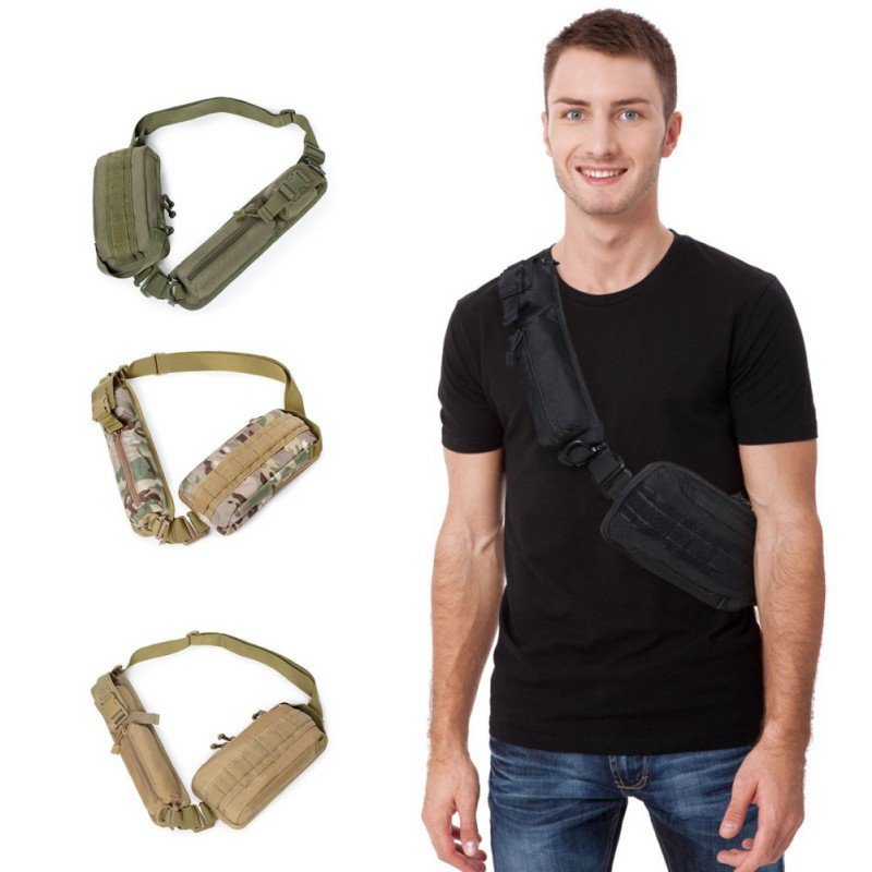 Toot Outdoor Shoulder Double Bag Casual Waist Bag Hanging Bag Tactical ...