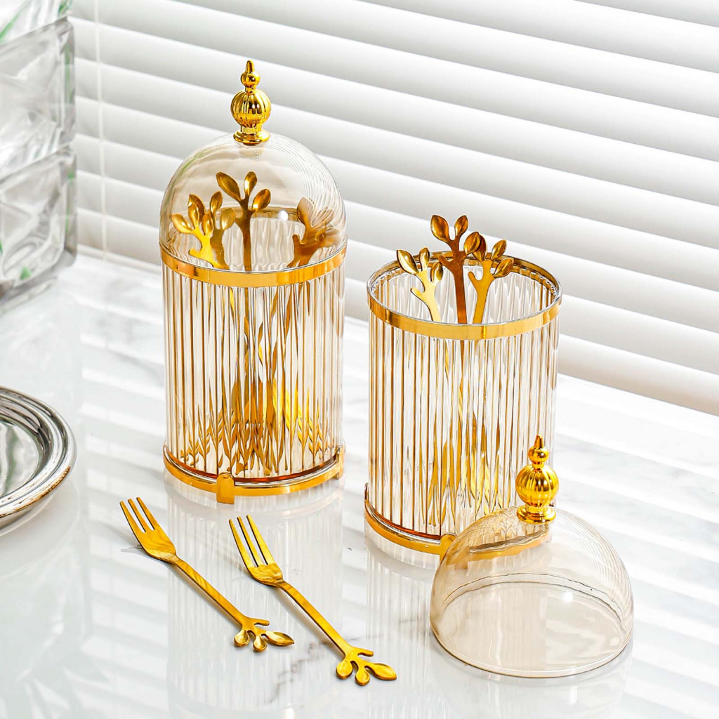 [ Kitchen Utensil Holder Utensil Organizer Home Decor with Sealed Lids ...