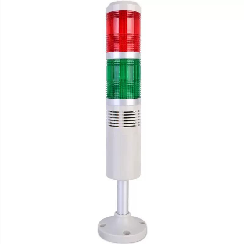 TB50-2T-J 50mm two-layer signal tower light alarm lamp red green led ...