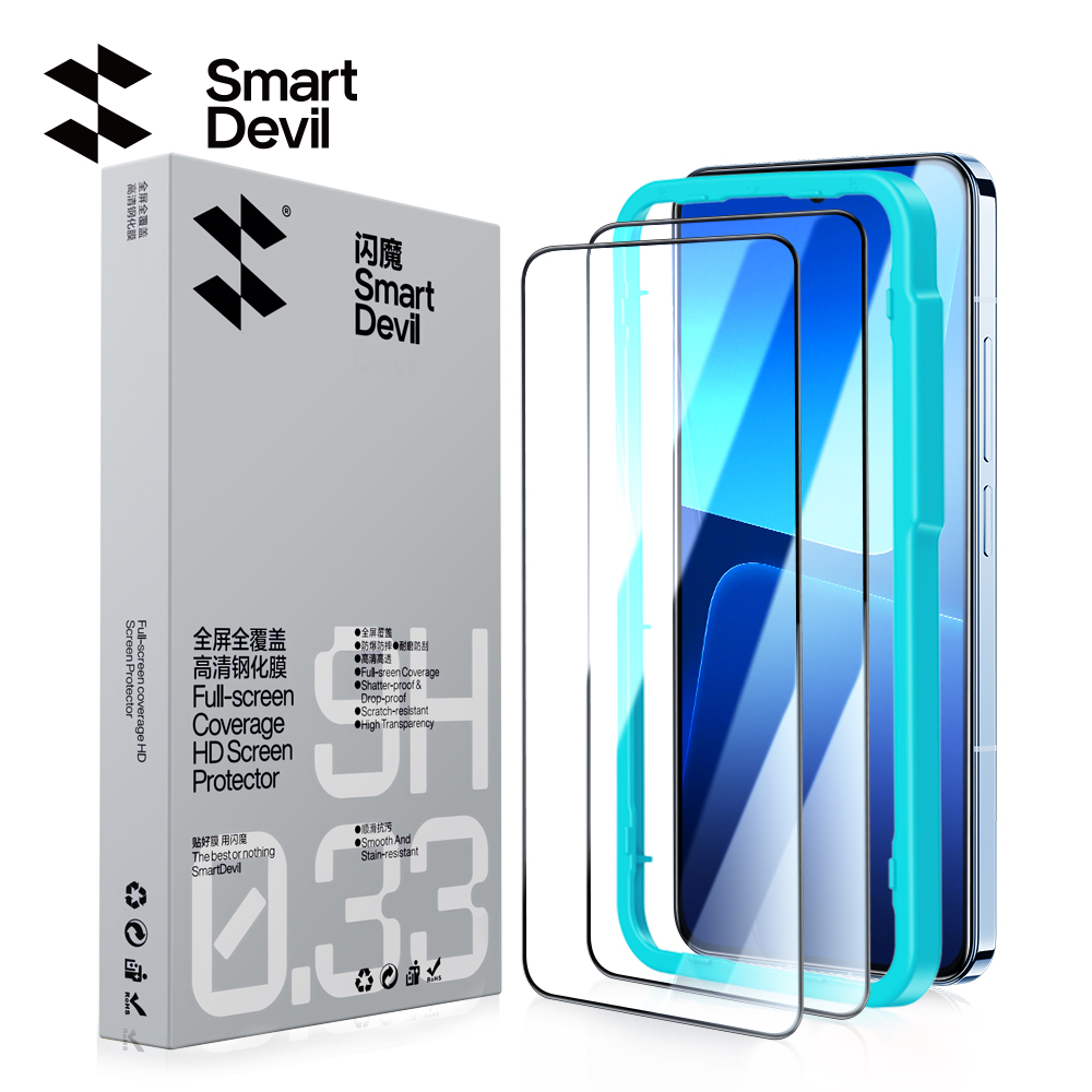 SmartDevil Tempered Glass/Screen Protector For Xiaomi 13/14/14T/13T ...
