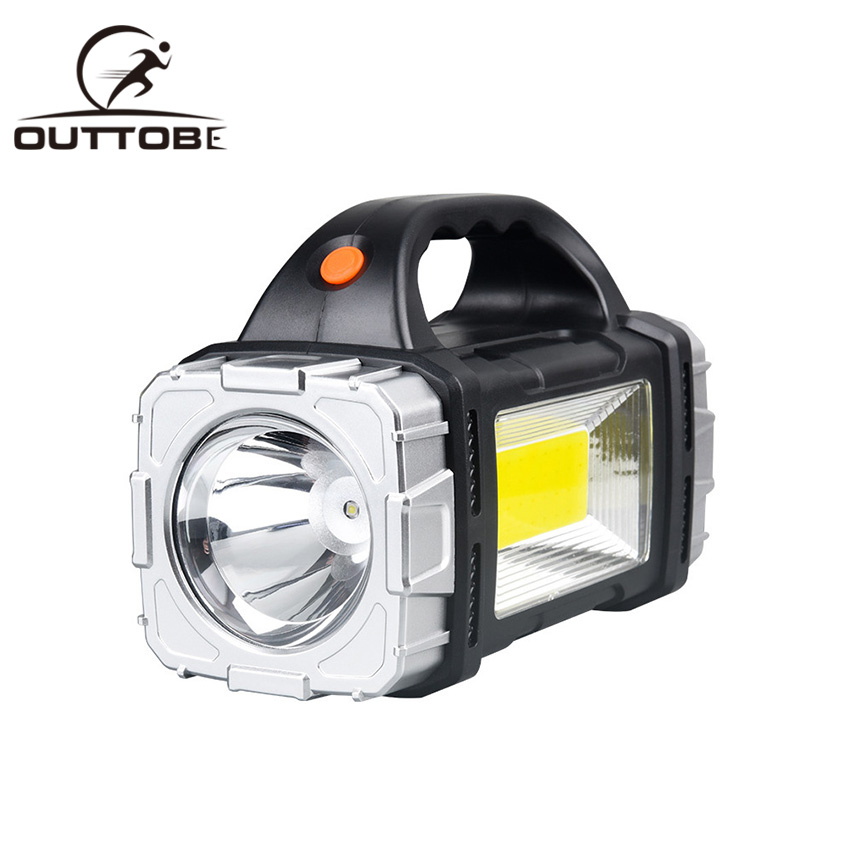 Outtobe Mini Flashlights Multifunctional Solar Outdoor Torchlight ...