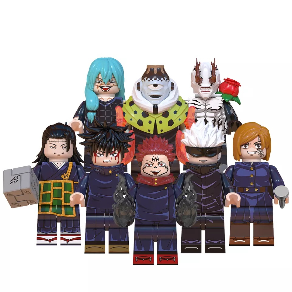 Anime Minifigures Gojo Satoru Building Block Toys WM6139 | Shopee Malaysia