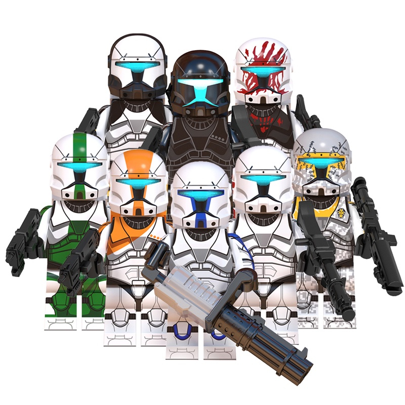 Omega Squad Troopers Building Block Minifigures Toys WM6124 | Shopee ...