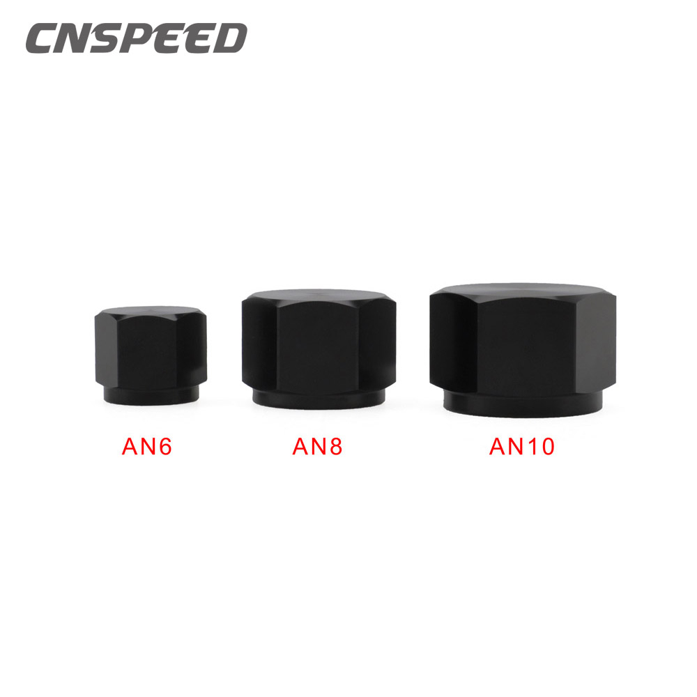 Aluminum Pipe External Hex Head Flare fiting Female Thread TUBE NUT AN6 ...