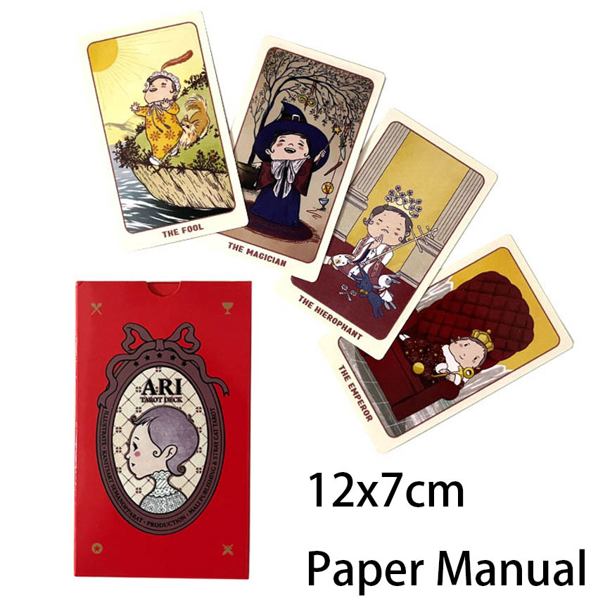 12x7cm Ari Tarot Deck Paper Manual Card Games | Shopee Malaysia