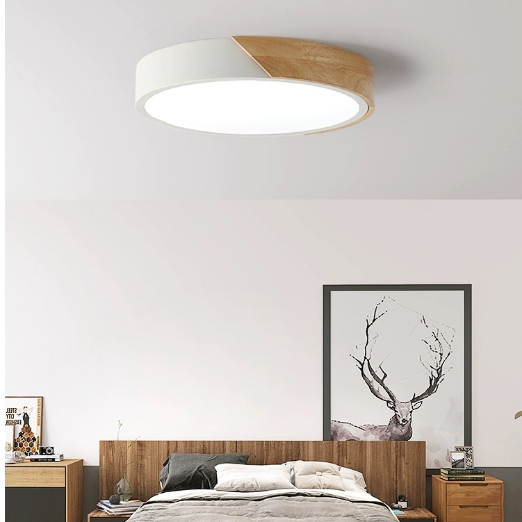 Modern minimalist ceiling lamp Wooden Ceiling light Nordic Tricolor ...