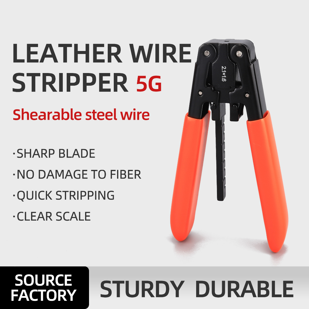 5G Optical Stripping Tool Cable Cutter Fiber Optic Stripper Pliers for ...