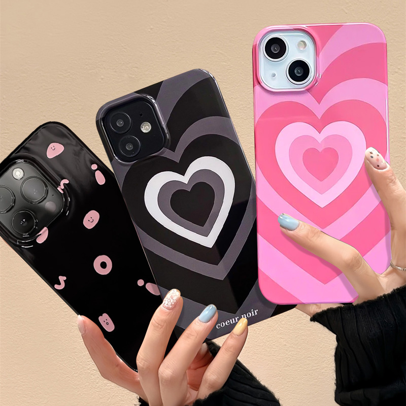 Glossy Smooth Phone Case Compatible for IPhone 11 14 13 12 Pro Max XR 7 ...