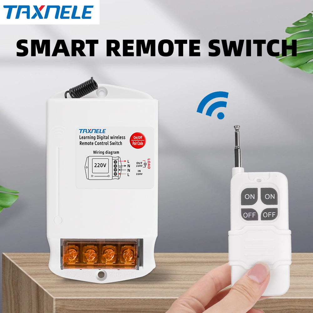 220V 380V High Power Remote Control Switch Intelligent Wireless RF ...
