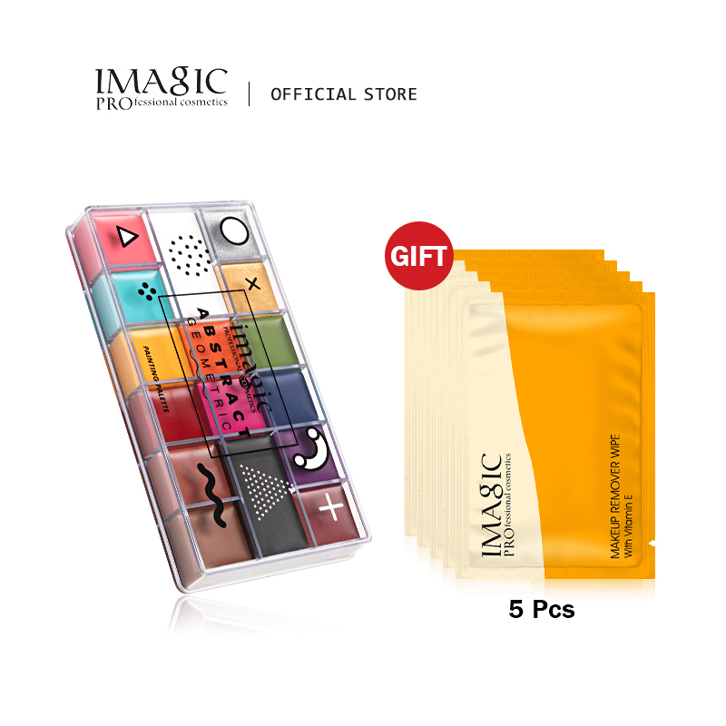 IMAGIC 16 Colors Face Paint Professional Abstract Palette For Kid ...