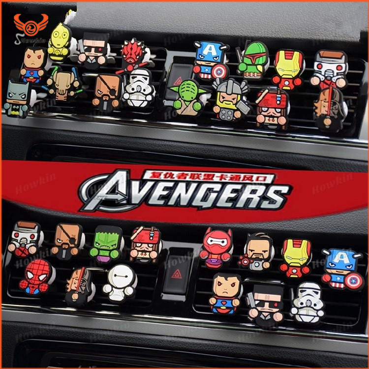 Car Cartoon Marvel Heroes Car Perfume Fragrance Perfume Diffuser Car ...