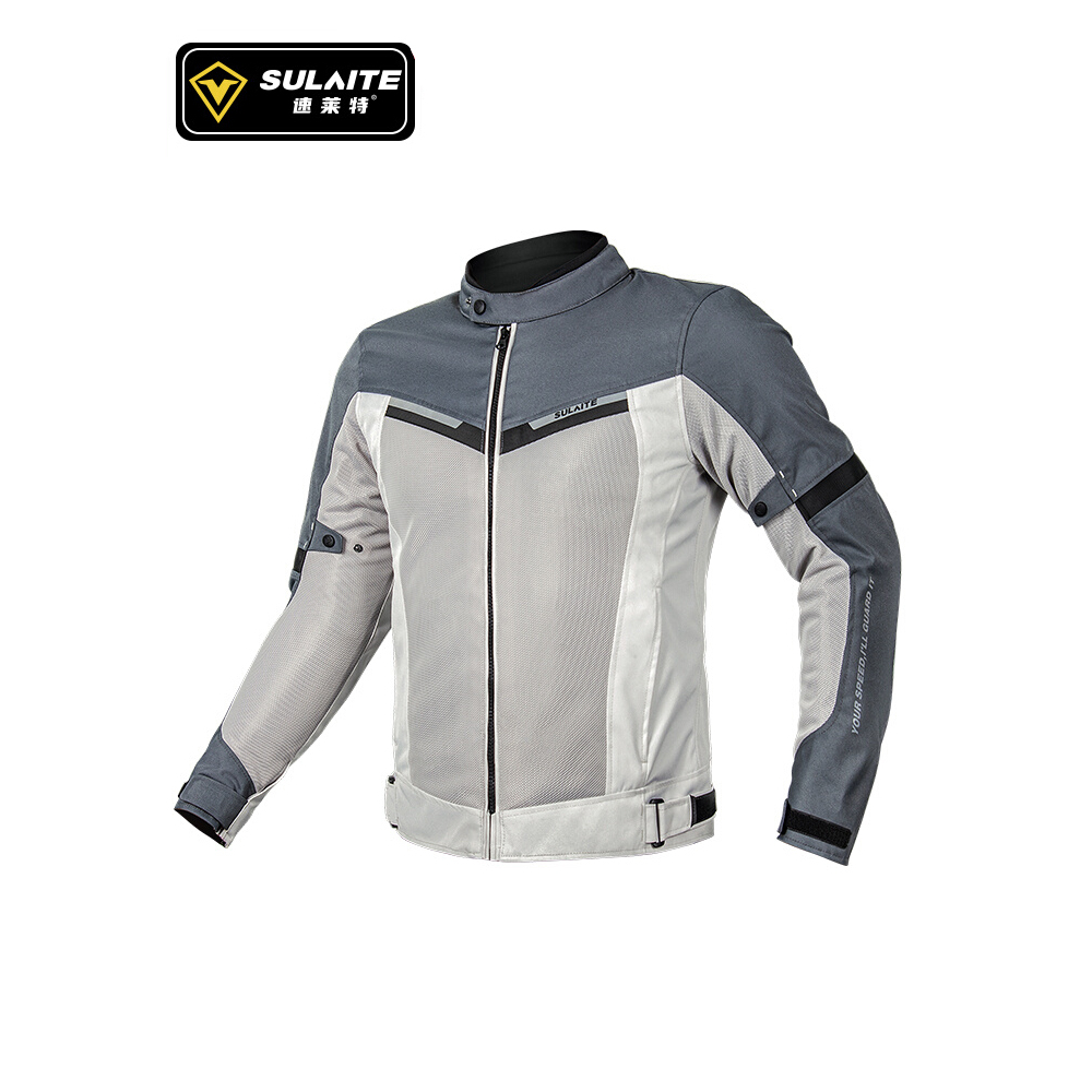 SULAITE Riding Motorcycle Jacket Mesh Anti-drop Breathable Off-Road ...