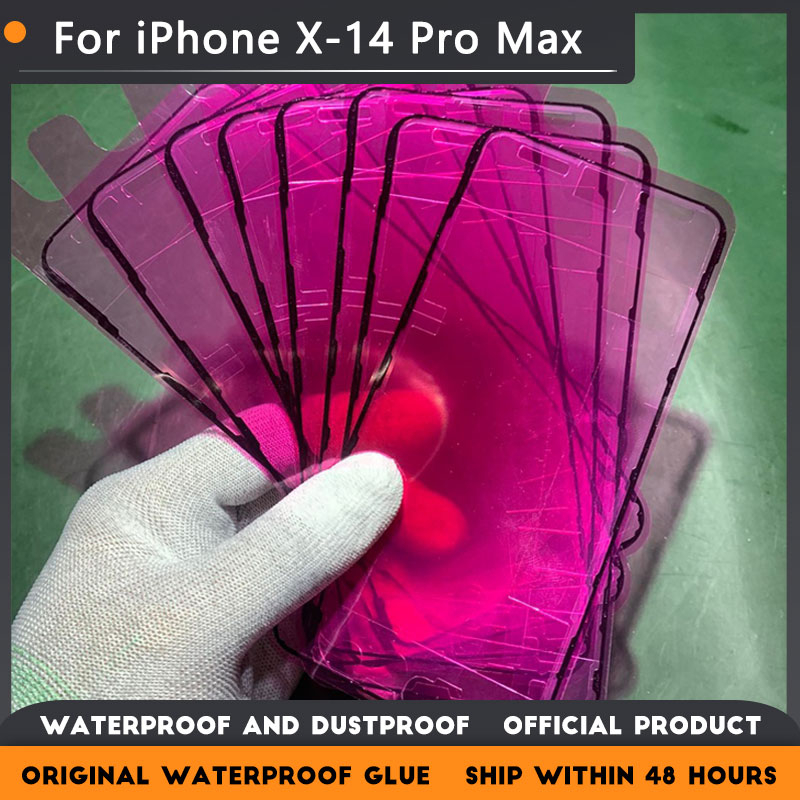Original Waterproof Adhesive for iPhone X XR XS Max 11 12 13 Mini 14 14PM | Shopee Malaysia