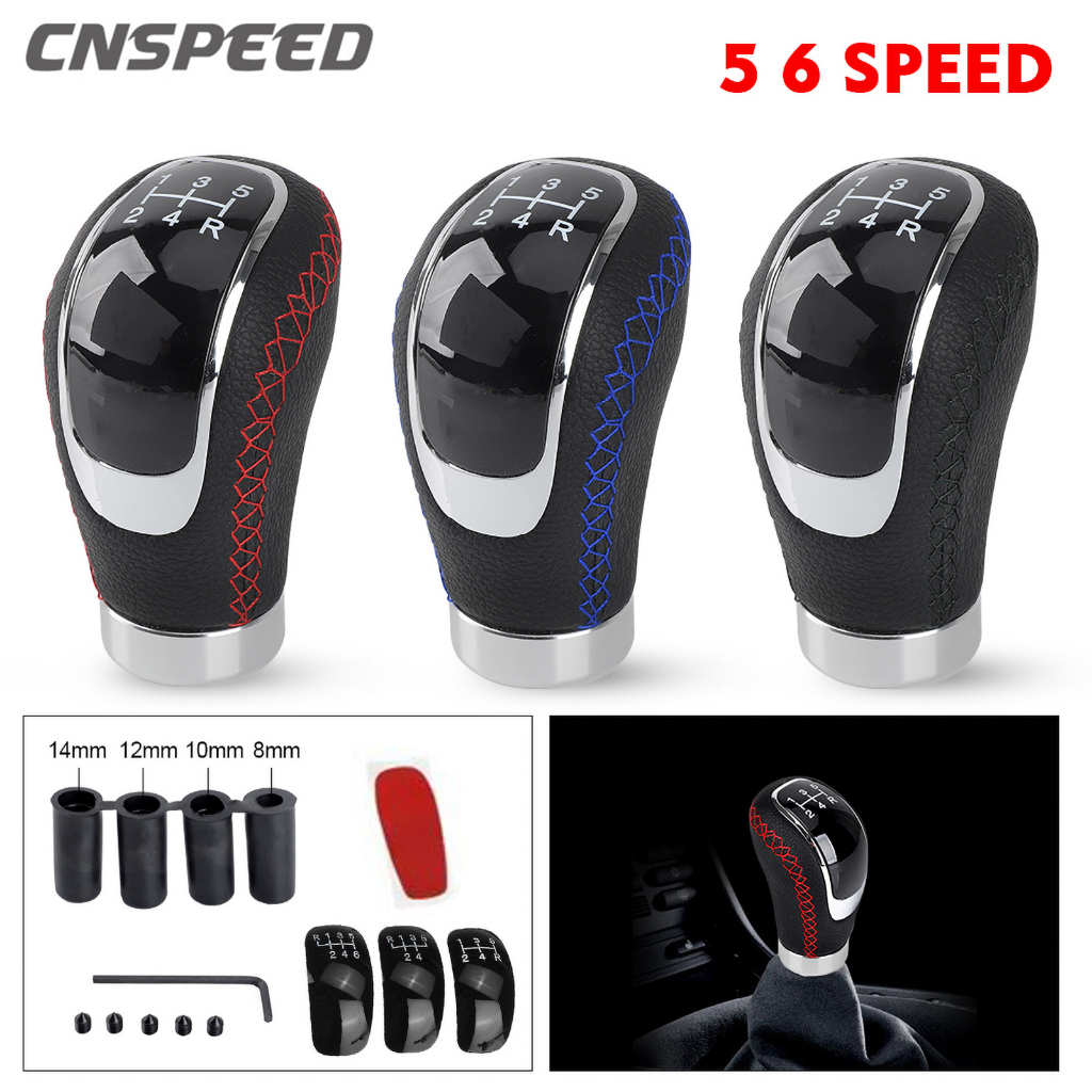 5/6 Speed Universal Replacement Manual Car Gear Stick Shift Knob ...