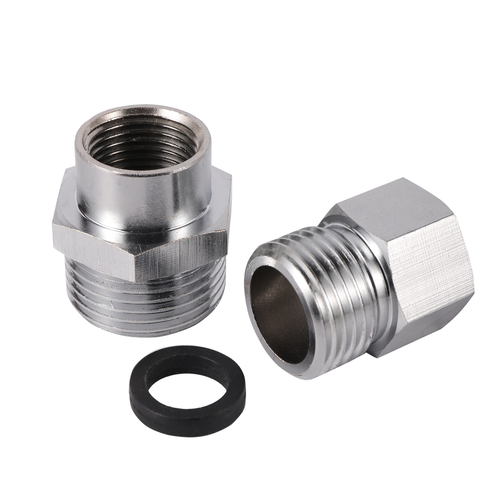 2Pcs M18 to 1/2" 3/4" Male Thread Adapter 18mm Thread Water Pump ...
