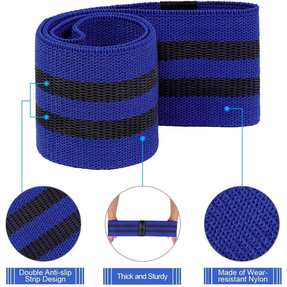 Hip Resistance Bands Legs Hips Waist Arms Exercise Bands Strap for Yoga ...