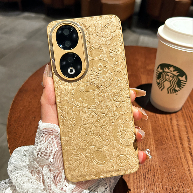 For Honor 90 70 50 5G Casing Leather Cat Hard Phone Case Cover | Shopee ...