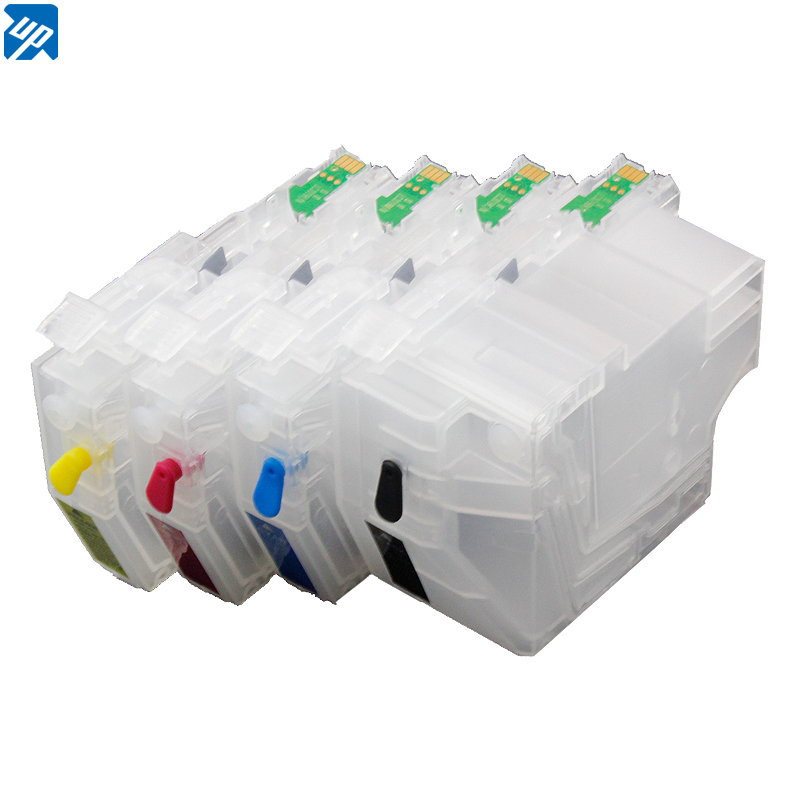 LC462 LC462XL Empty refillable Ink Cartridge with high capacity chip ...