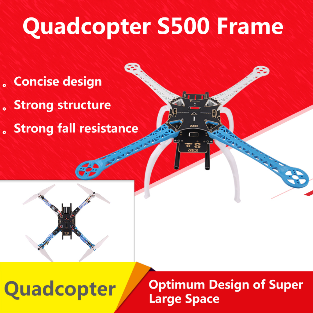 FPV S500 SK500 PCB Glass Fiber Upgrade F450 F550 Quadcopter Frame Kit ...