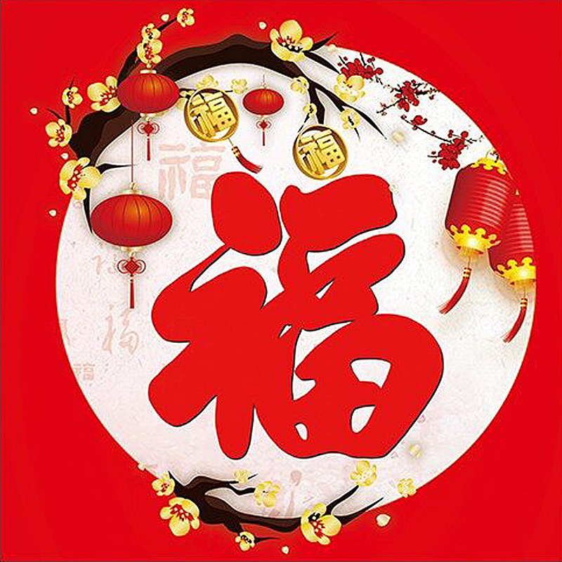 DIY 5D Diamond Embroidery Chinese style Fu character full circle ...