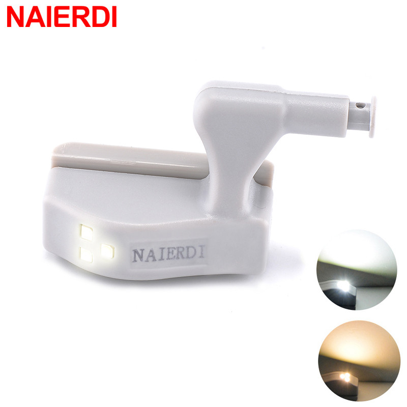NAIERDI 10 Pieces Universal Hinge Light LED Sensor Cabinet Light ...