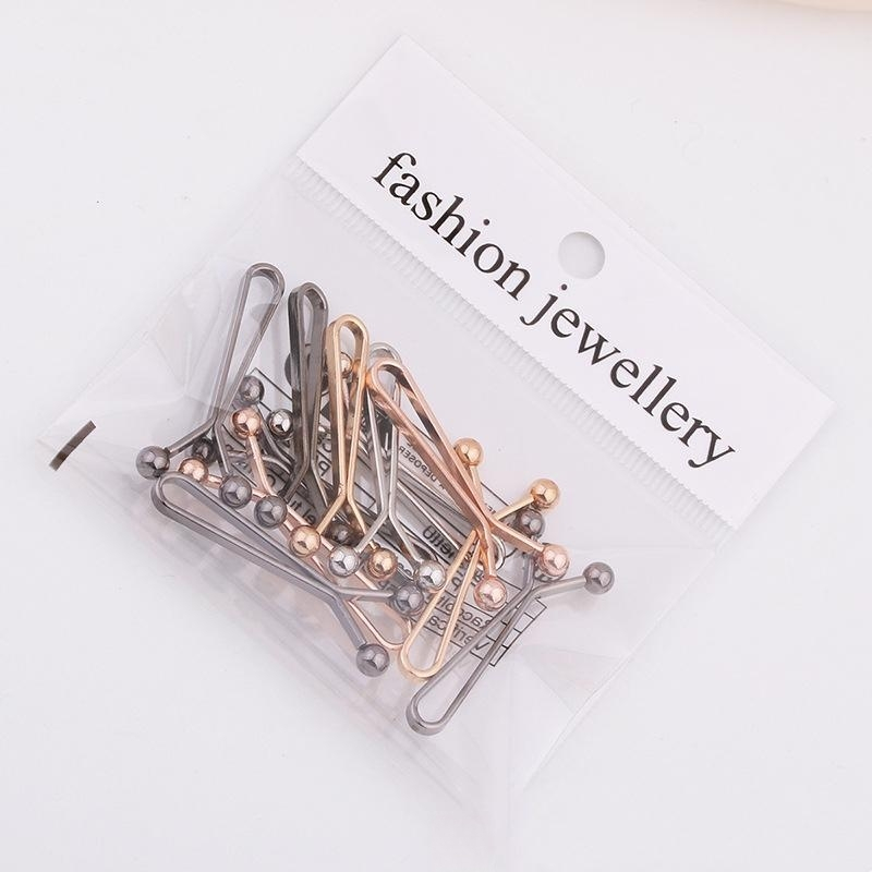 6pcs Scarf Clips Alloy Pins Multicolor Headscarf Brooch Pin Clips ...