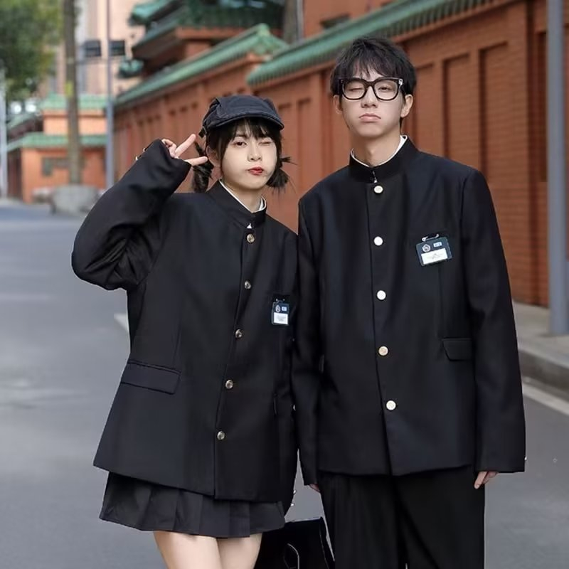 Dk Uniform Zhongshan Uniform Male M-3XL Japanese Style Hot-Blooded ...
