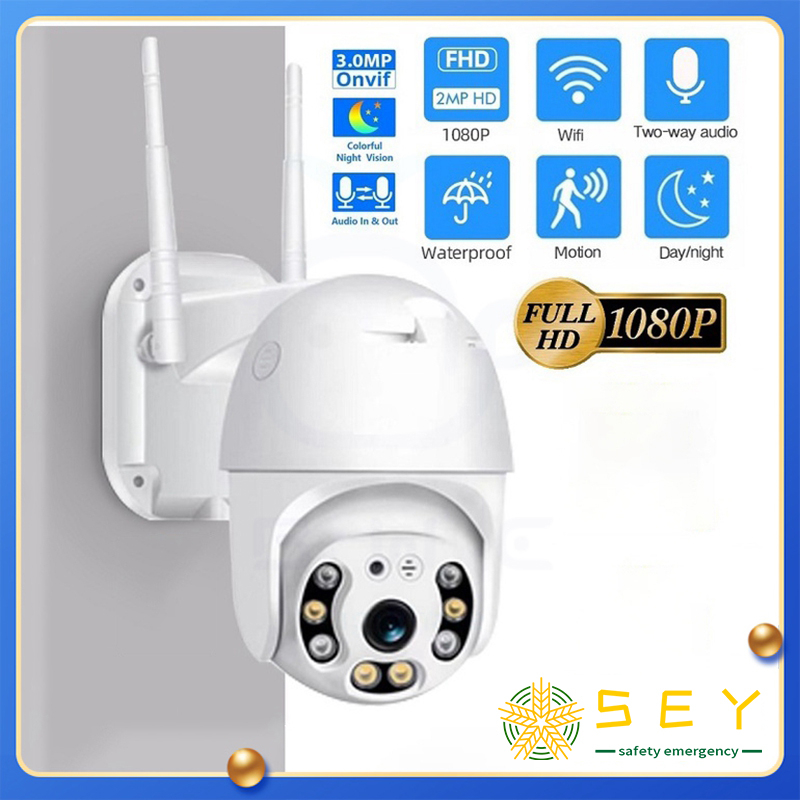 ♕Fast delivery♕ ICSEE 1080PHD Outdoor Dual Antenna Wifi MINI IP Camera ...