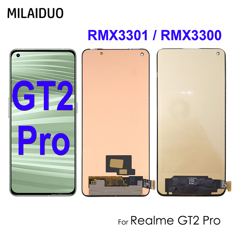 6.7" Original AMOLED / TFT For OPPO Realme GT2 Pro RMX3301 RMX3300 LCD ...