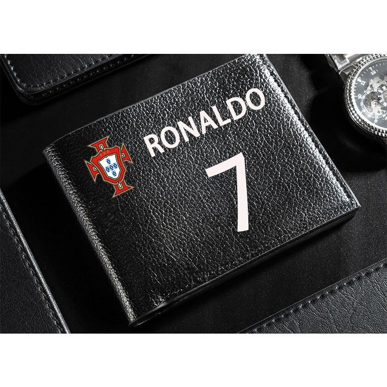 Popular Men's Short Soft Leather Wallet Football Club Paris Royal Horse ...