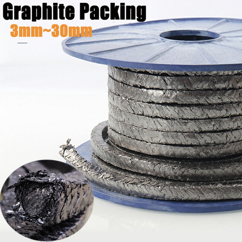 Graphite Gland Packing Flexible High Pressure Metal Wire Expanded ...