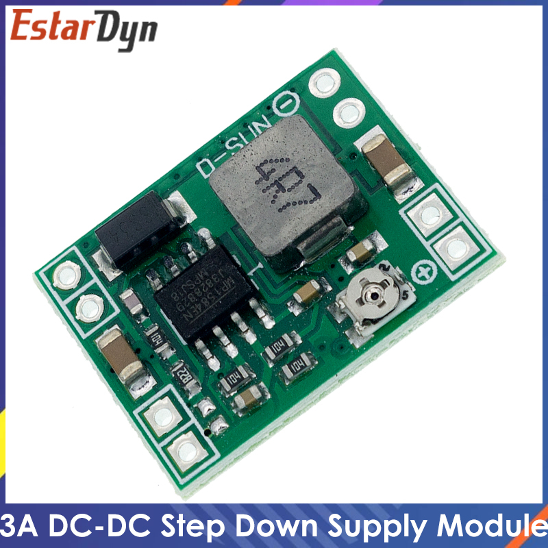 MP1584EN 3A Ultra-Small Size DC-DC Step Down Supply Module Adjustable Power Step-down descending ...