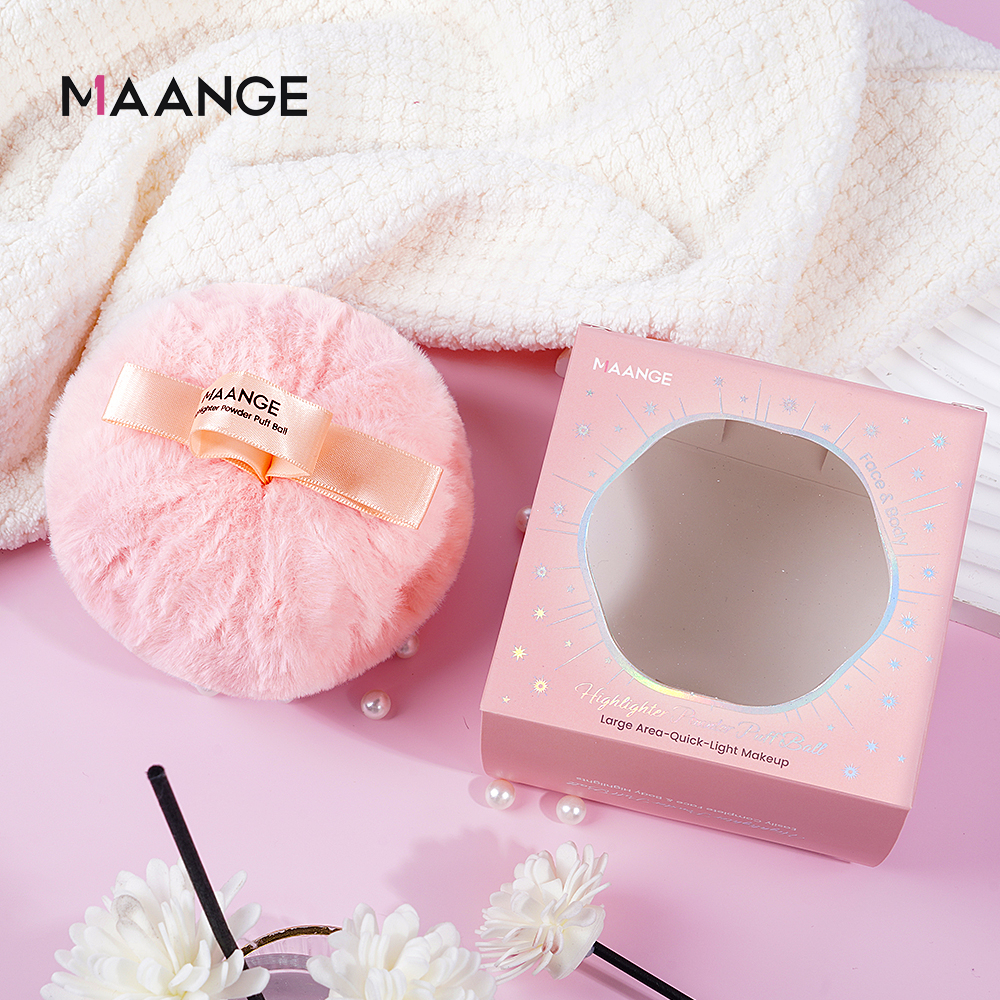 MAANGE Soft Highlight Ball High Gloss Powder Puff Including Highlights ...