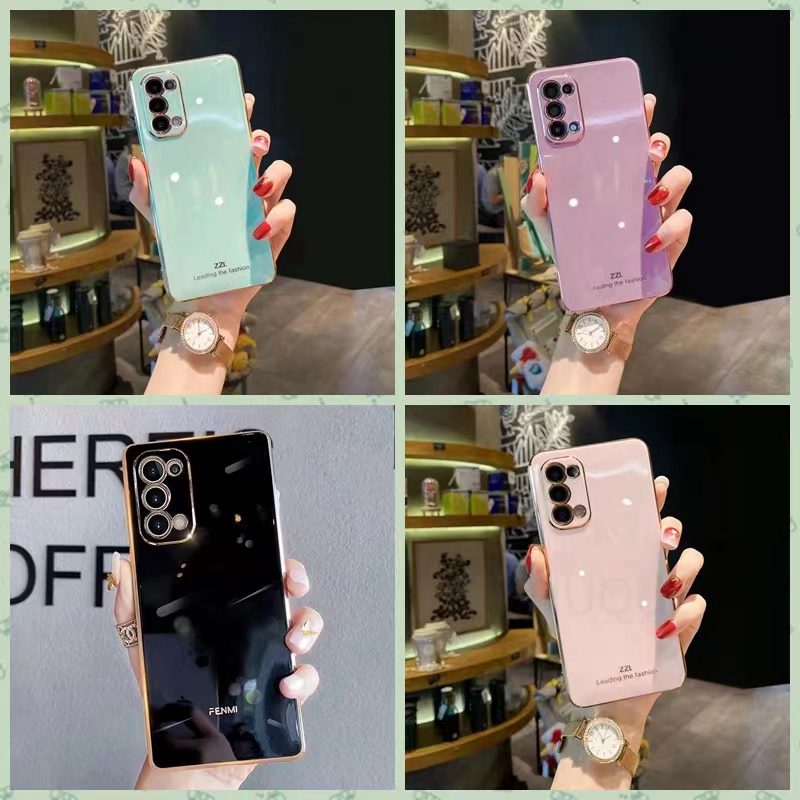 case Realme 5 Pro 5 5i 5S 6i 6 6S 6 Pro 10 Pro+ 5G 3 Pro Narzo 60 Pro C33 Kes penyaduran ...