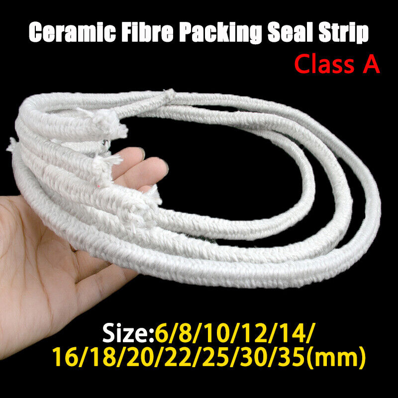 Ceramic Fibre Packing High Temperature Oven Door Sealing Rope Wire ...