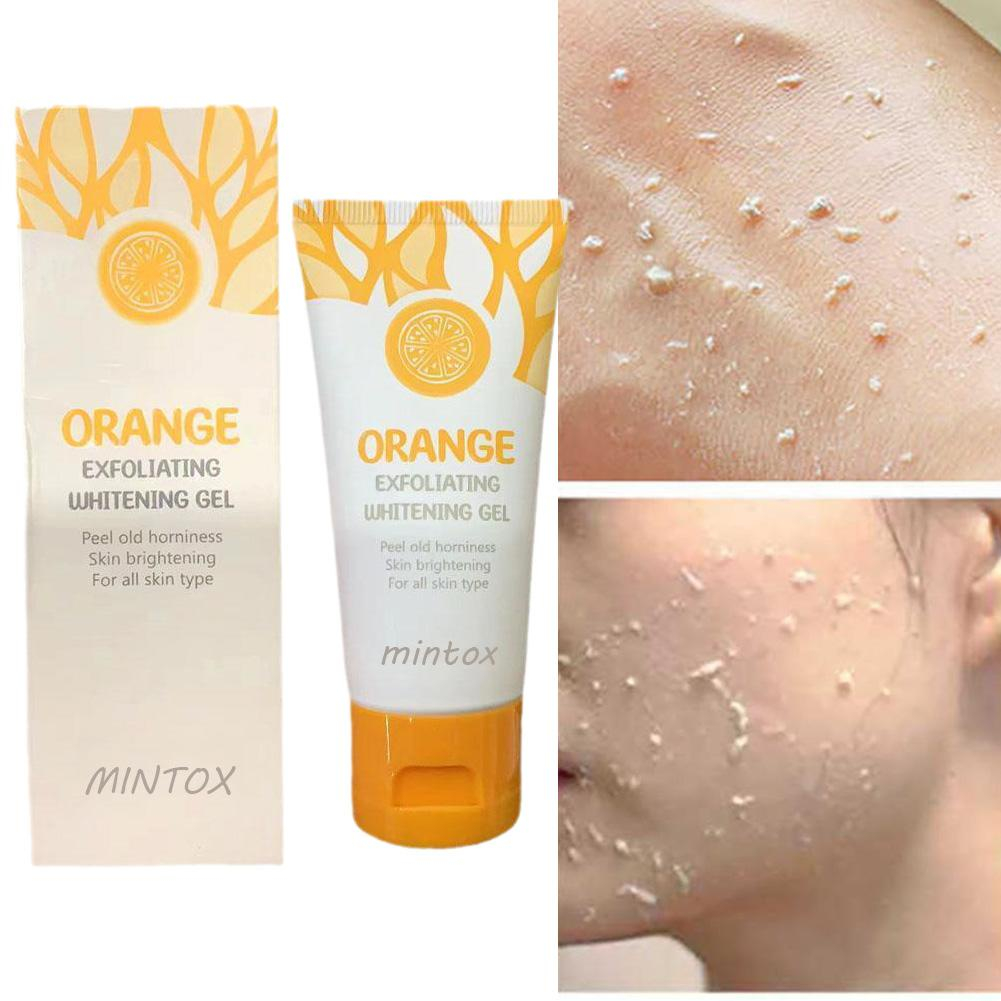 Orange Exfoliating Gel Peeling Gel Moisturizing Whitening Cleaner Acne ...