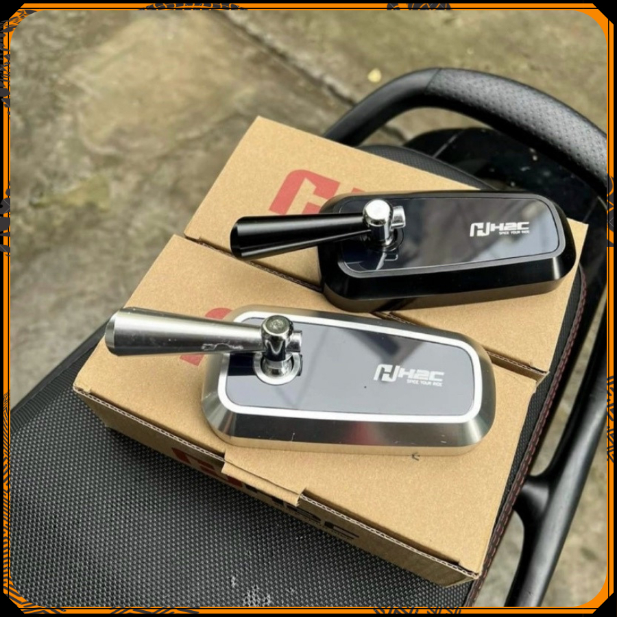 H2C Motorcycle Side Mirror Short Leg High-Quality CNC(Short Leg ...