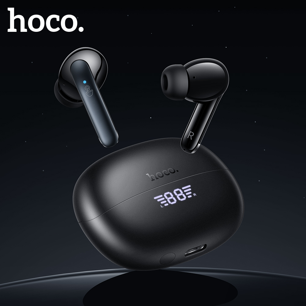 HOCO EQ5 TWS Wireless Bluetooth Earphones ANC and ENC Noise Cancelling ...
