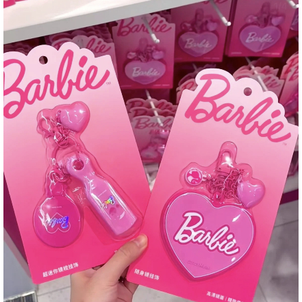 Miniso x Barbie Series Portable Mirror Makeup Mirror Love Mirror Mini ...