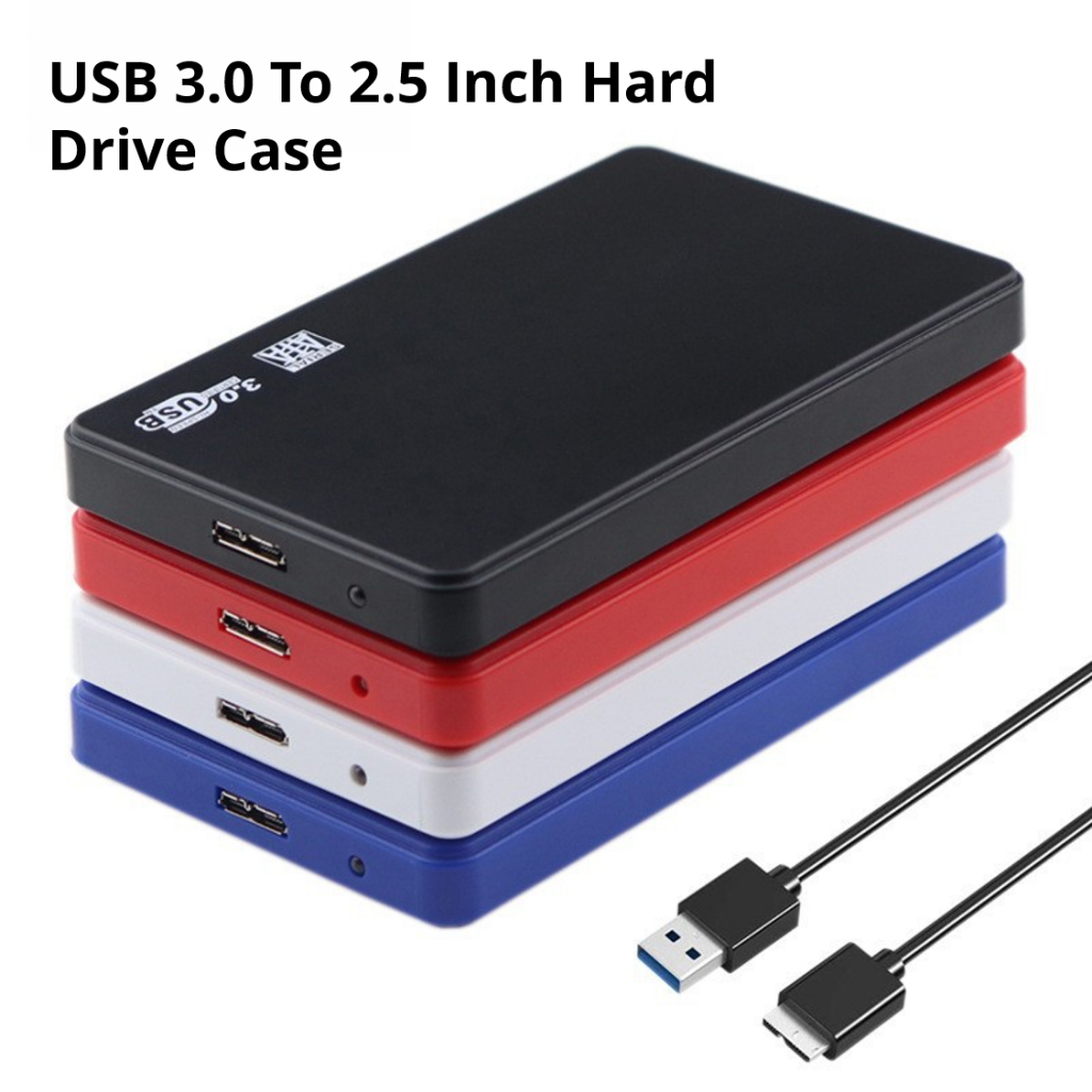 USB 3.0 To 2.5 Inch Hard Drive Case SATA HDD SSD Enclosure External ...