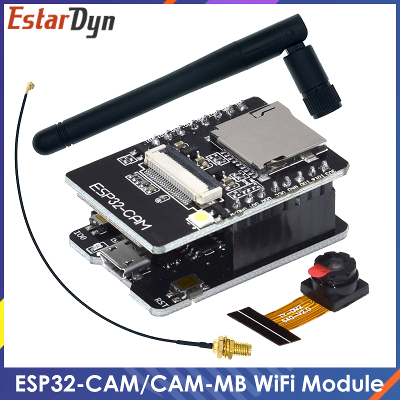 ESP32-CAM WiFi Module 2.4G Antenna ESP32 Serial to WiFi ESP32 CAM ...