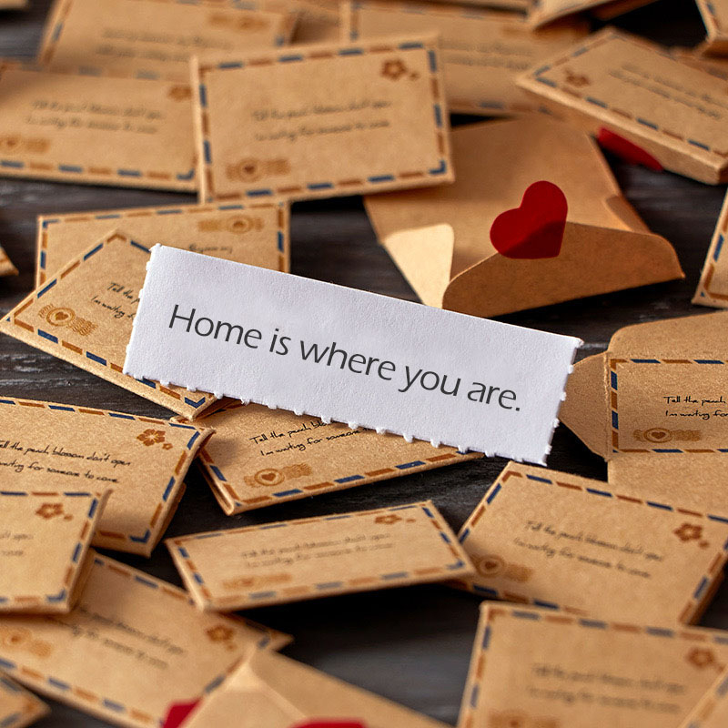 [Coisíní] 100PCS Mini Envelope Mini Love Letter Set Valentine's Day ...