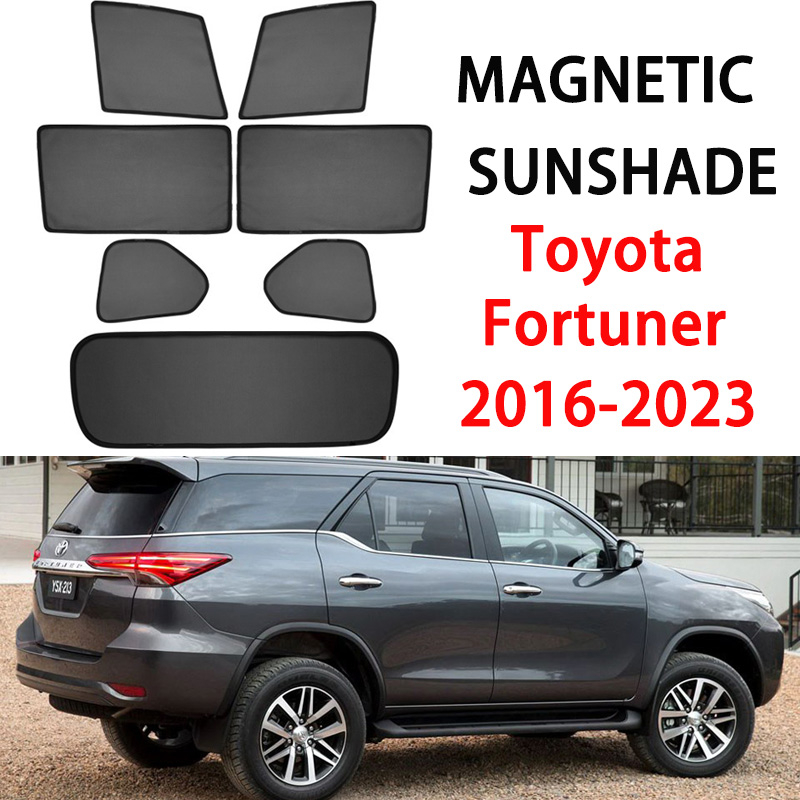 Magnetic Car Sun Shade Shading For Toyota Fortuner 2006-2024 Car Window ...