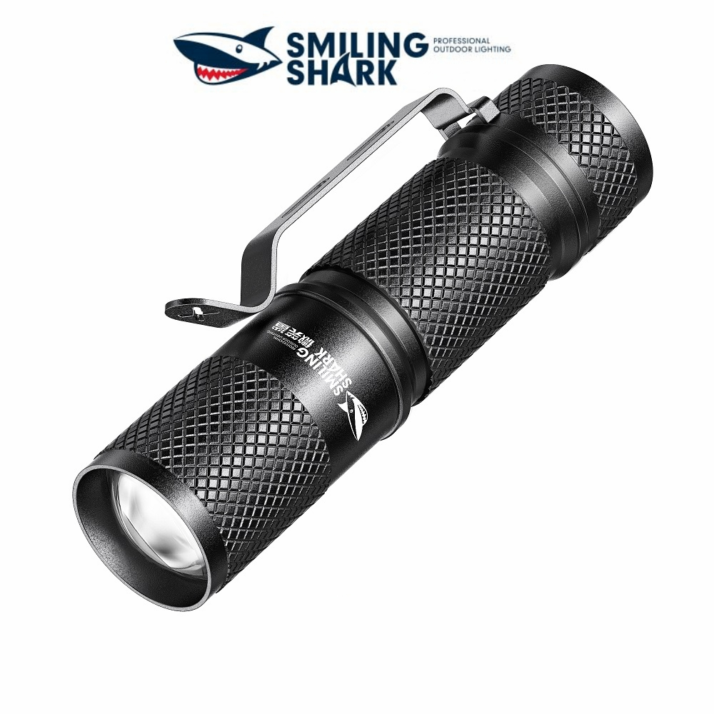 Smiling Shark SD5226 Led Torch Light Mini Flashlight Super Bright ...