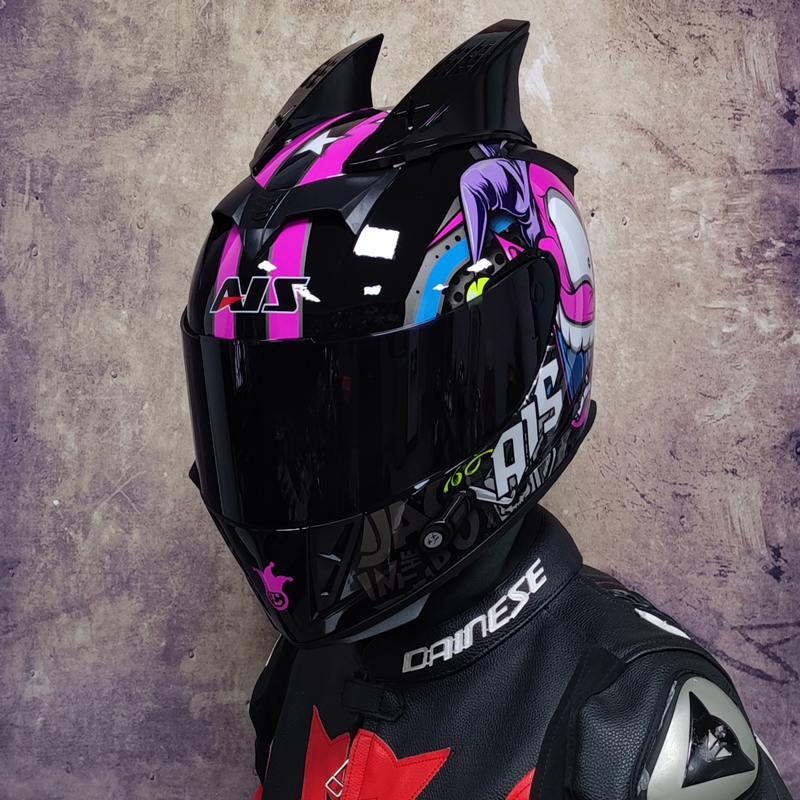 Winter motorcycle helmet full face helmet | Shopee Malaysia
