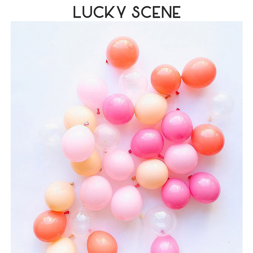 30Pcs 5 "Small Balloon Combination Selected Colors Pastel Coral ...
